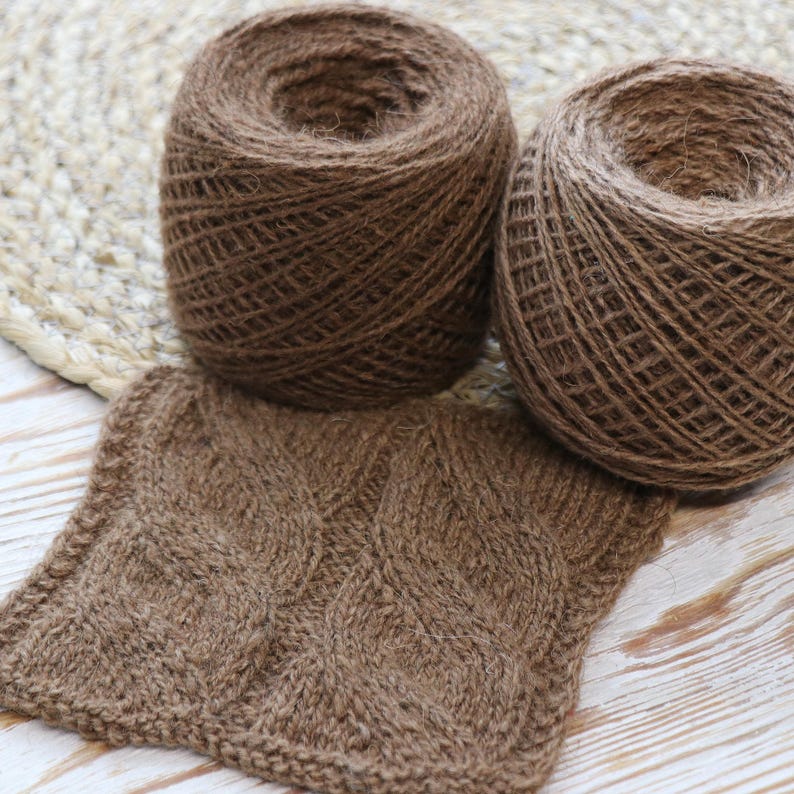 100% Camel Wool Yarn, Undyed Camel Hair Yarn, Sport Weight Organic ...