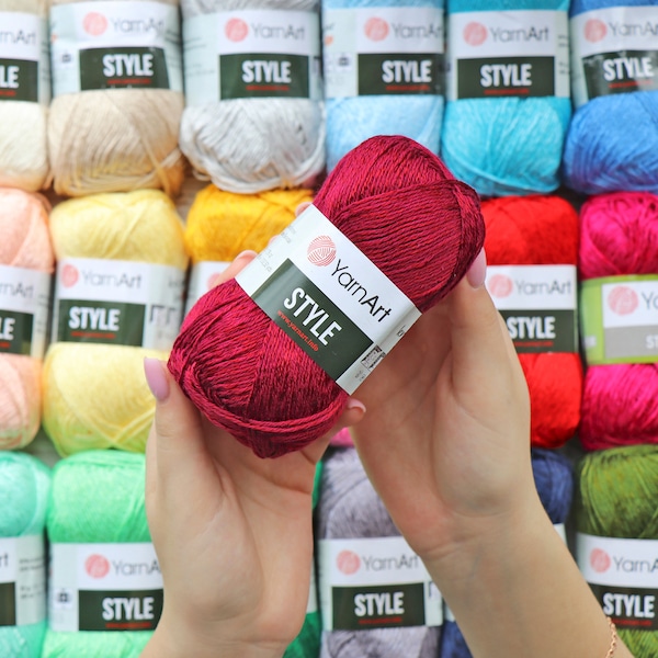 Shiny Yarn - Etsy