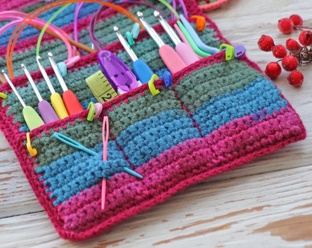 SUPER EASY Crochet Hook CASE Pattern, Pdf Hook Organizer Diy ...