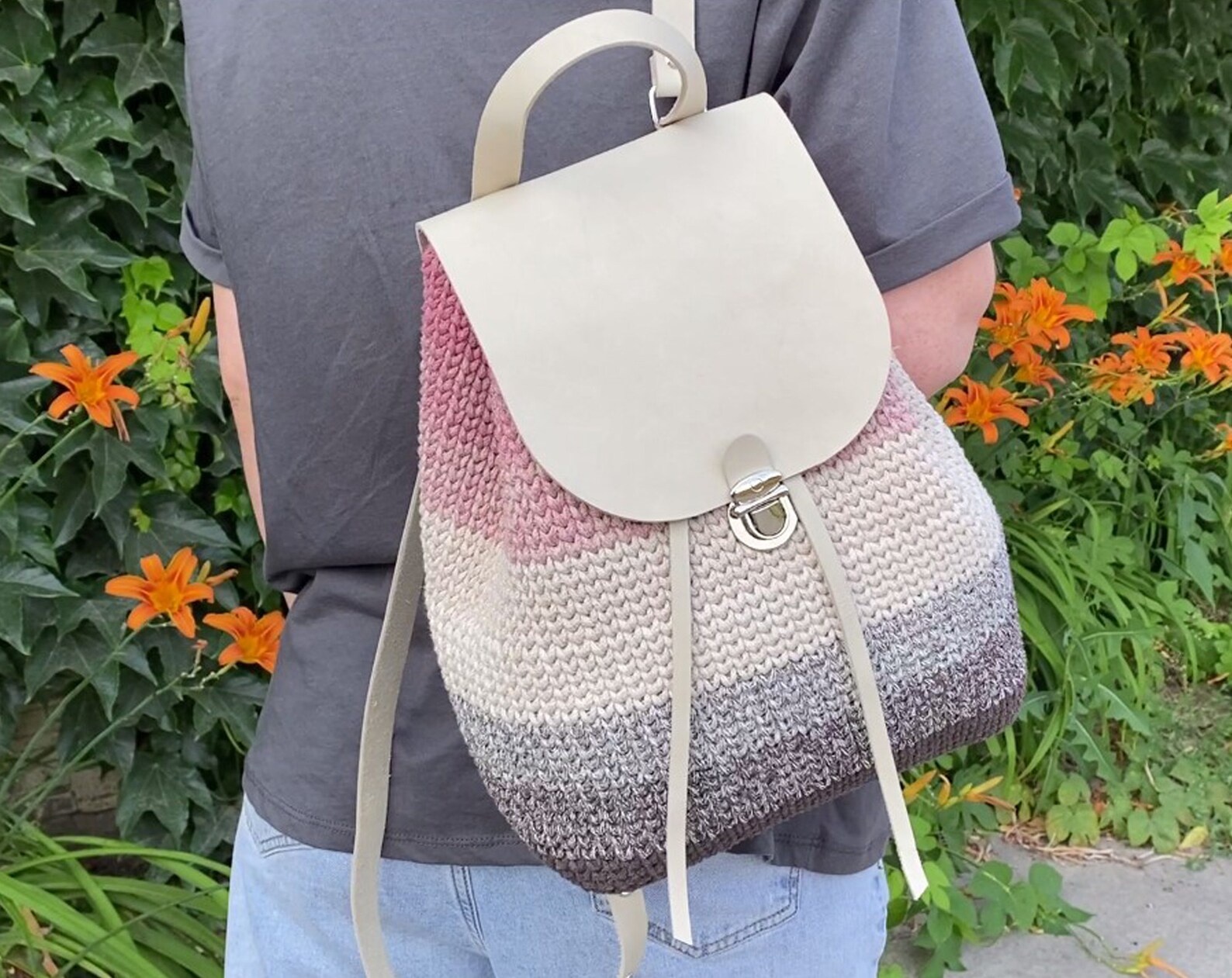 EASY Crochet Backpack Pattern PDF Crochet Backpack Tutorial - Etsy