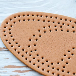 FAUX LEATHER INSOLES for Shoes. Sizes 36-40. Vegan Leather Insoles ...