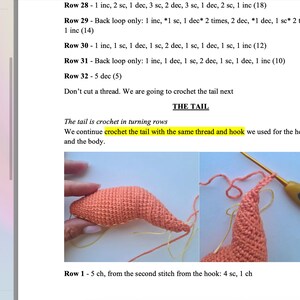 Shrimp Crochet Pattern, Amigurumi Sea Creature PDF Pattern - Etsy