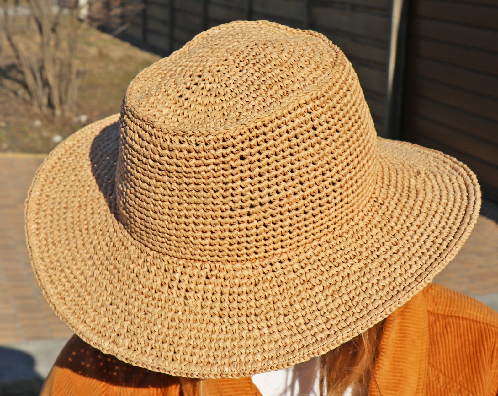 Crochet Cowboy Hat, Summer Hat Crochet Pattern, Crochet Ruffle Edge Hat ...