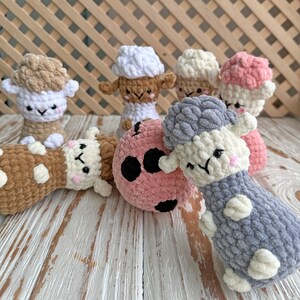 No Sew Crochet Sheep Bowling Game Pattern, Amigurumi Plushie PDF - Etsy