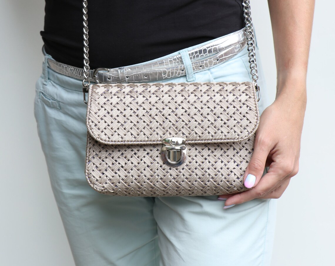 Embroidery Pattern Plastic Canva BAG. Video Tutorial Bag on - Etsy