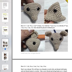 Bead Crochet Hedgehog Pattern, Stress Relief Toy 2-in-1 Fidget PDF ...
