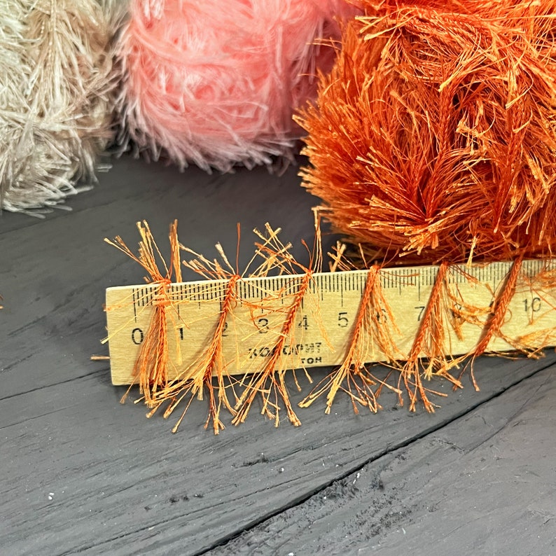 Yarnart Samba Faux Eyelash Yarn, 29 Colors, Polyester Fur Yarn - Etsy