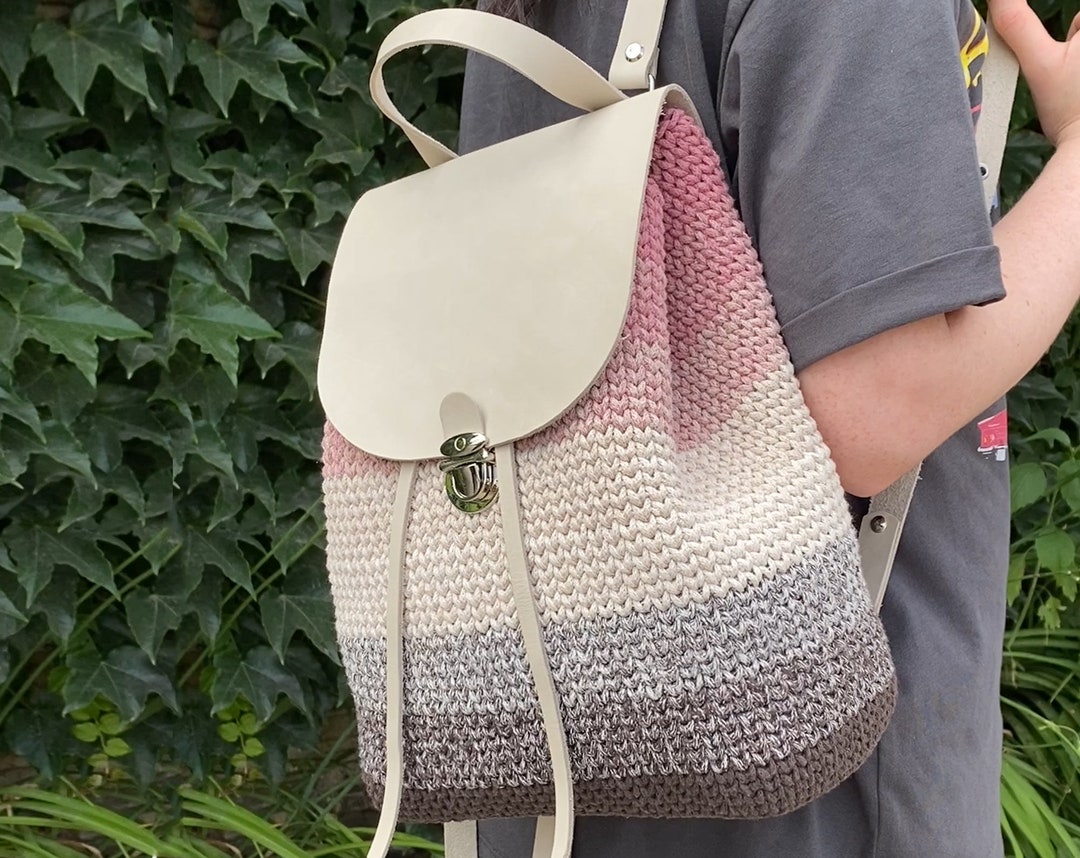 EASY Crochet Backpack Pattern PDF Crochet Backpack Tutorial - Etsy