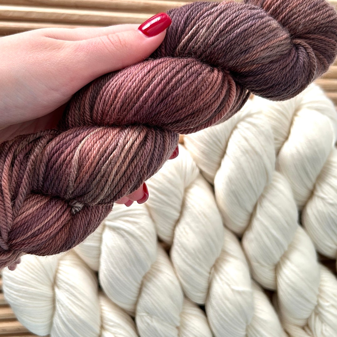 Undyed Merino Wool Yarn, Worsted Weight, Knitting & Crochet - Etsy