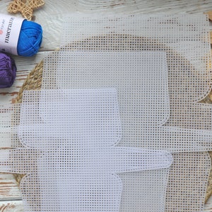 BAG PLASTIC CANVAS in 3 Size, Bag Plastic Canvas Pattern, Plastic ...