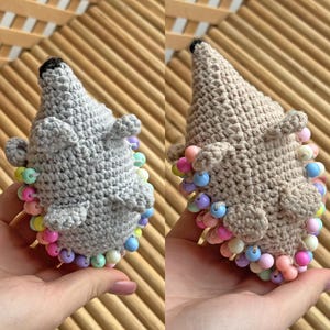 Bead Crochet Hedgehog Pattern, Stress Relief Toy 2-in-1 Fidget PDF ...