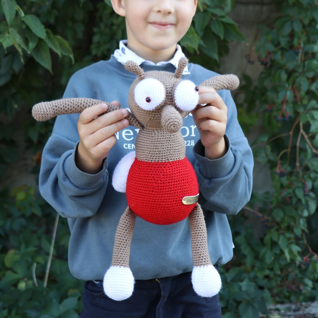 Crochet Mosquito Amigurumi Pattern: Stuffed Toy (PDF Pattern) - Etsy