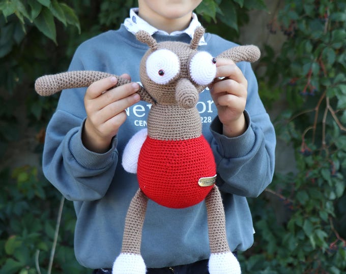Amigurumi Mosquito Crochet Pattern: Bug Insect Doll (PDF) - Etsy Canada