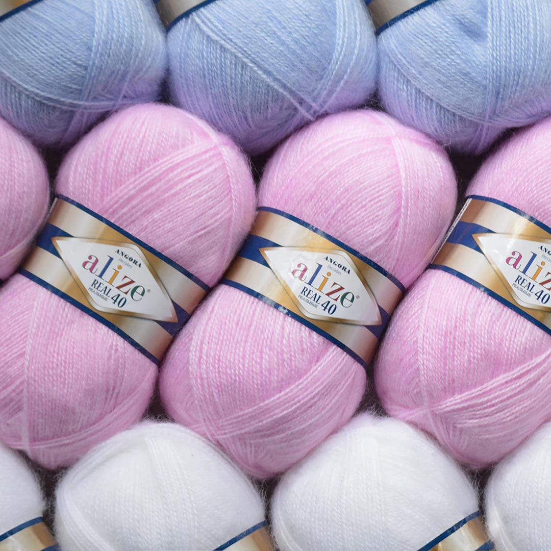 Alize Angold Real 40 Wool Blend Yarn, Sport Weight, 525 Yds - Etsy