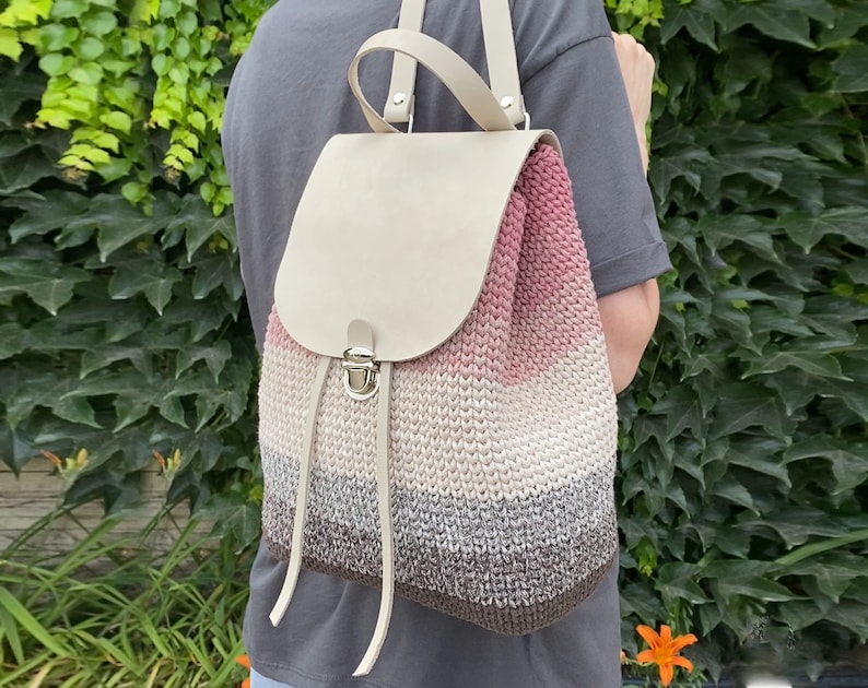 EASY Crochet Backpack Pattern PDF Crochet Backpack Tutorial - Etsy