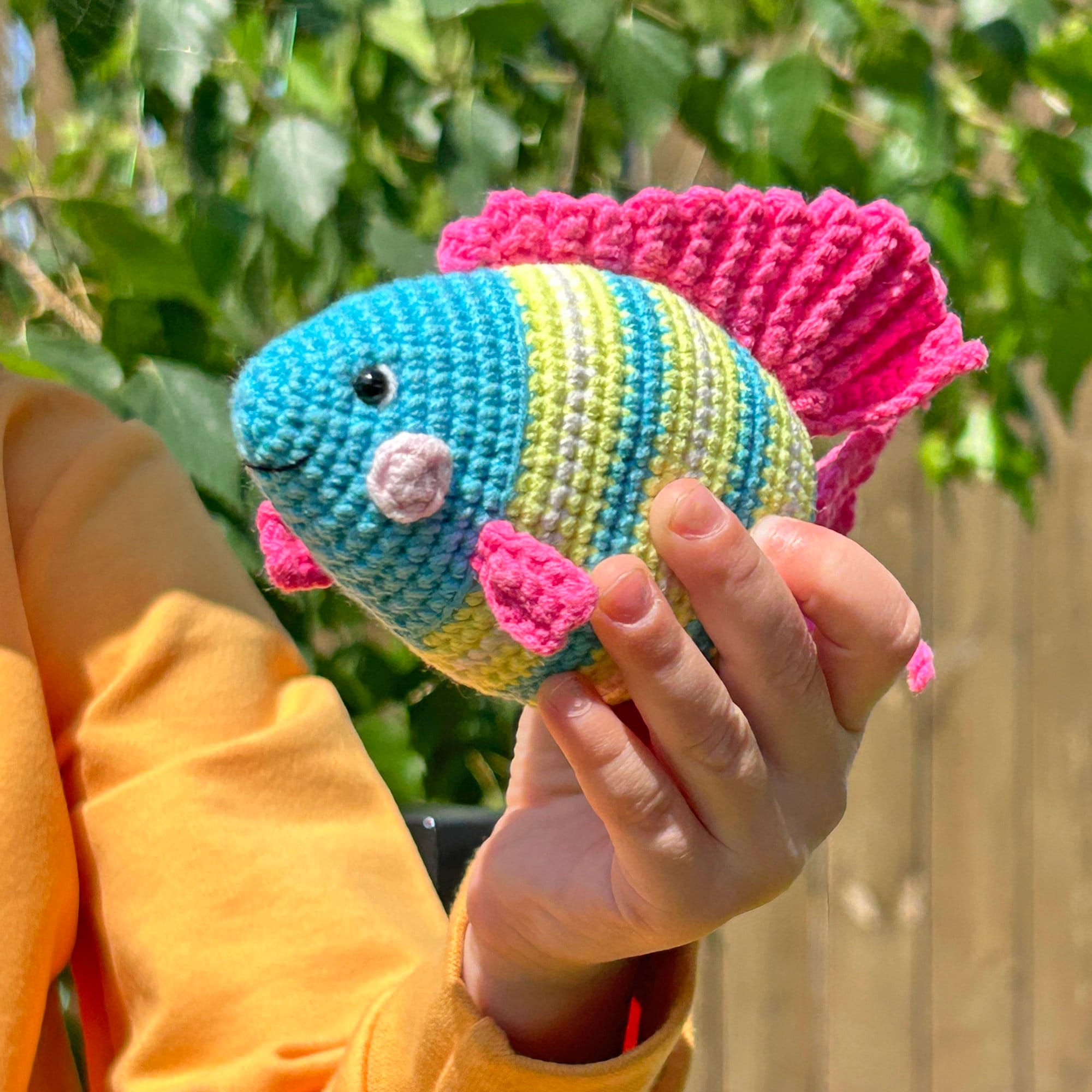 Amigurumi Fish Pattern Crochet Amigurumi Fish Made From Squares Free