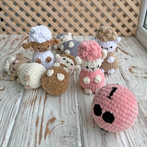 No Sew Crochet Sheep Bowling Game Pattern, Amigurumi Plushie PDF - Etsy