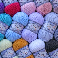 Premier Just Chenille Yarn 65yd, 1.76oz Soft Velvety Soft Chunky Bulky ...