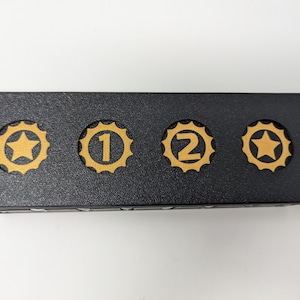 Bolt Action Token Set With Measuring Sticks and Objective Markers ...