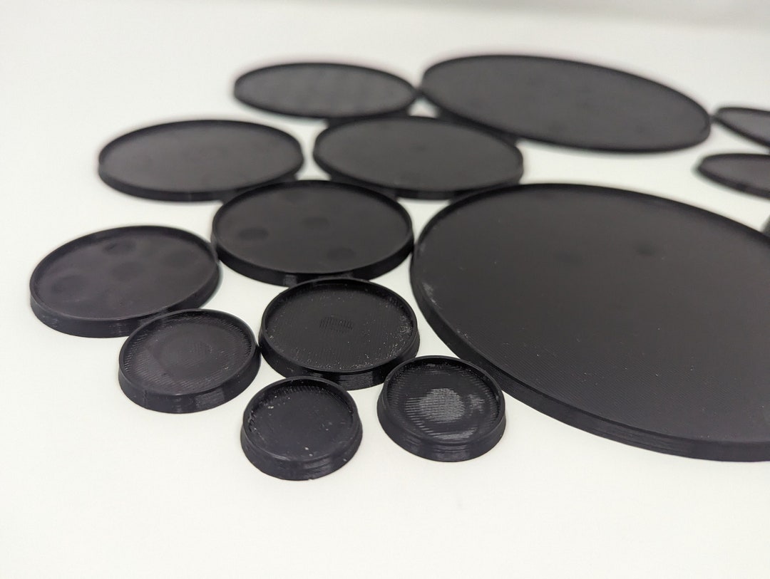 Reservoir Miniature Bases - Ready for Clay or Resin - Magnet Ready - 3D ...