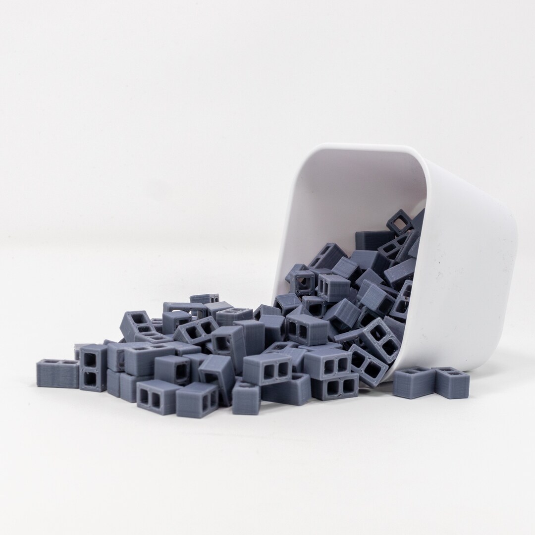 Terrain Building Blocks - 3D Printed Cinder Blocks - RPG - D&D ...