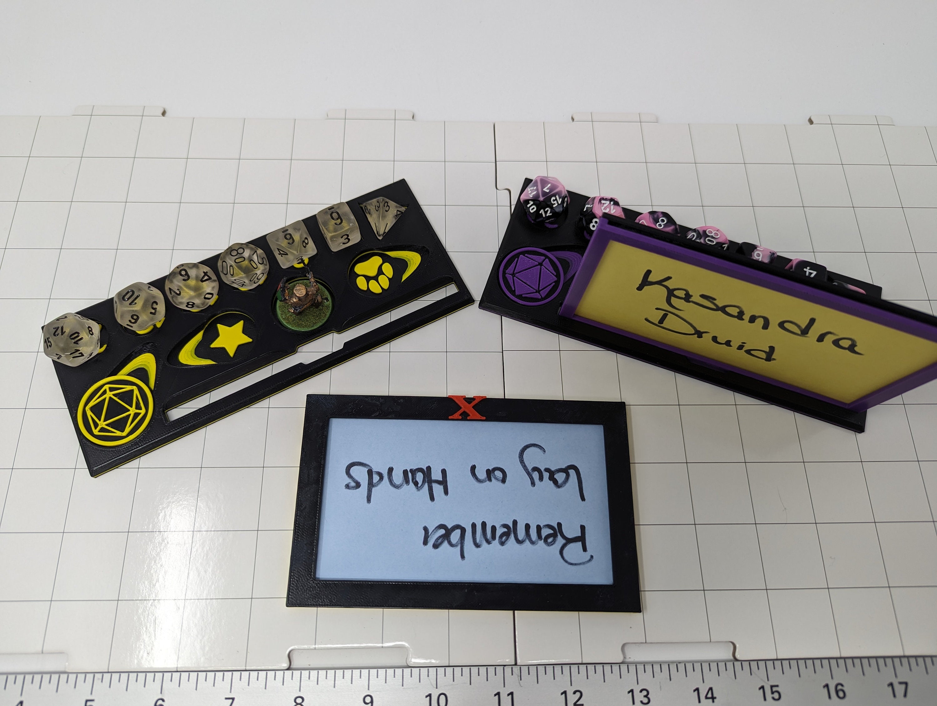 RPG Player Board - Organizer - Consent Marker - Student Group - 3D ...