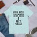 High Risk Family Printed Front & Back - Etsy