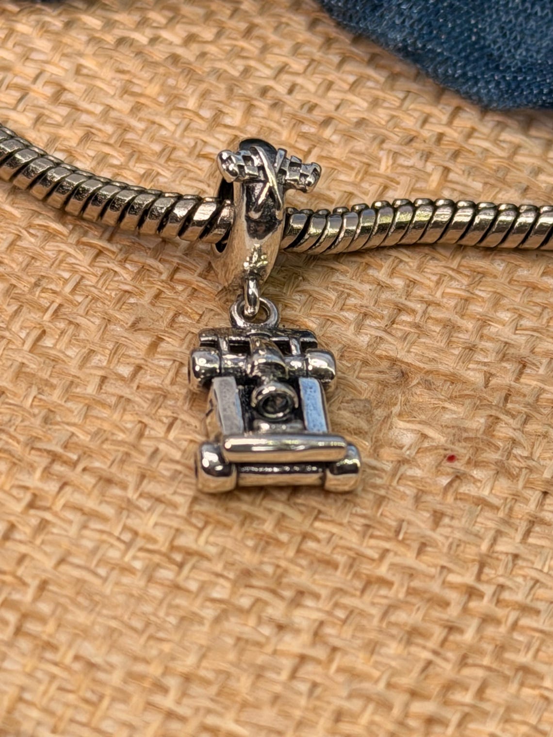 Sterling Silver Formula 1 One Race Car Charm Pendant - Etsy