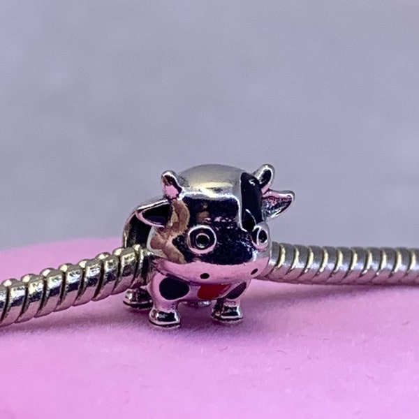 Pandora Cow Charm - Etsy