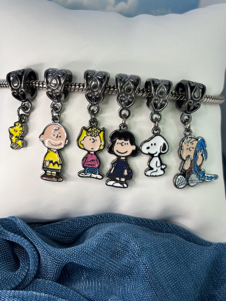 Peanuts Character Charms for Pandora - Etsy