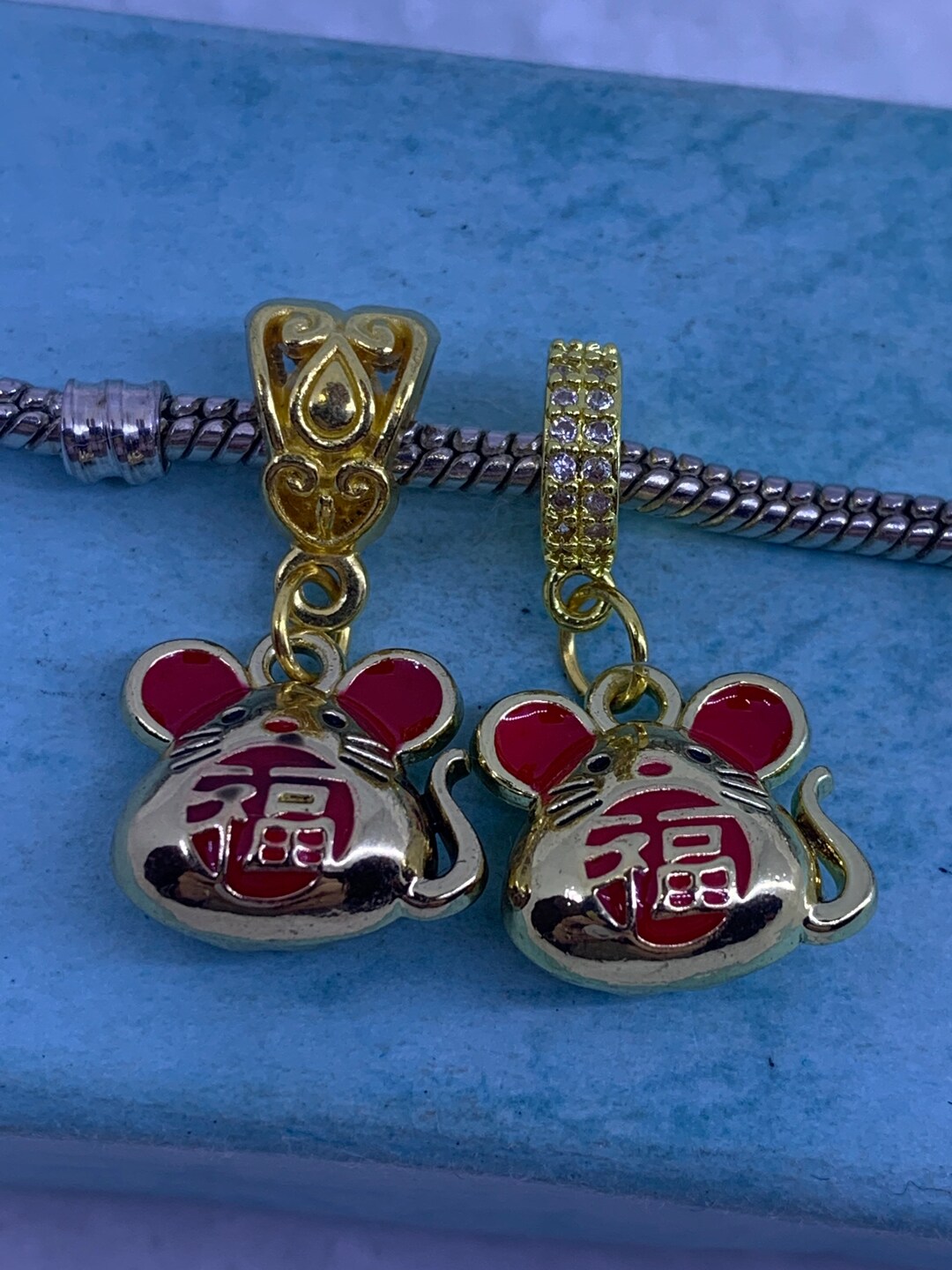 Lucky Chinese Mouse Good Luck Fortune Charm - Etsy