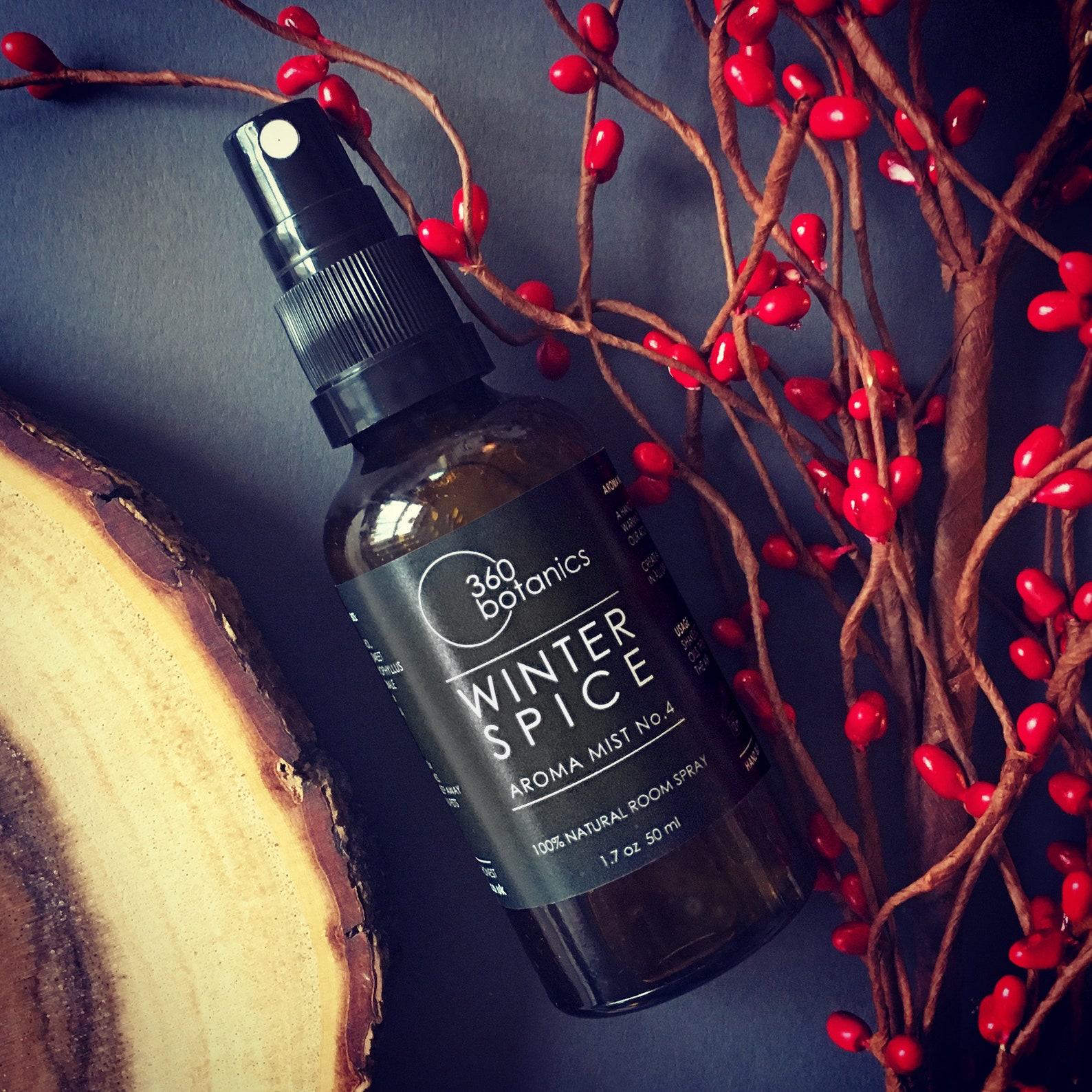 Winter Spice Aroma Mist Essential Oils Room Spray Seasonal - Etsy