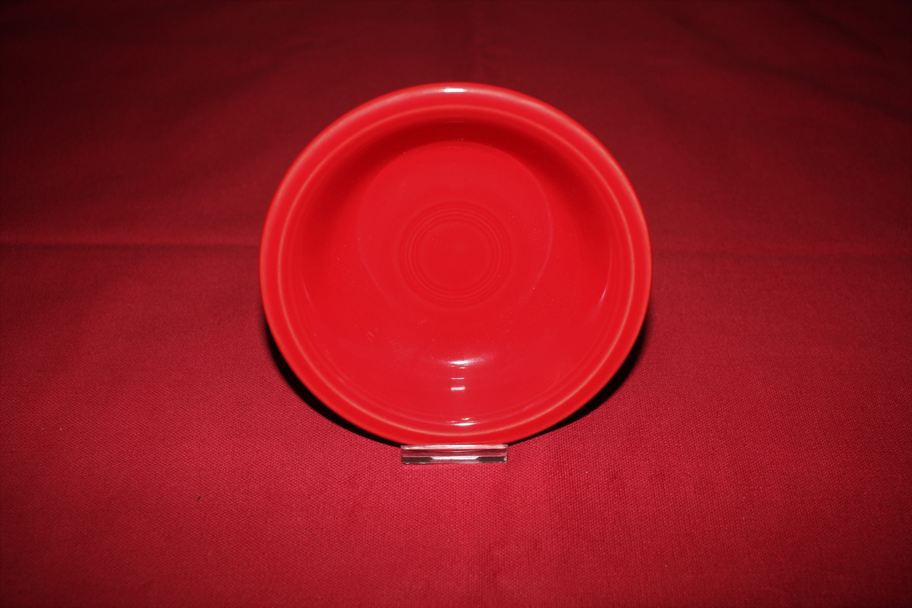 Fiesta Fiestaware Scarlet Red Fruit / Berry Bowl Brand New Old Stock ...