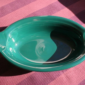 Fiestaware Fiesta Evergreen Individual Casserole Dish Brand New Old ...