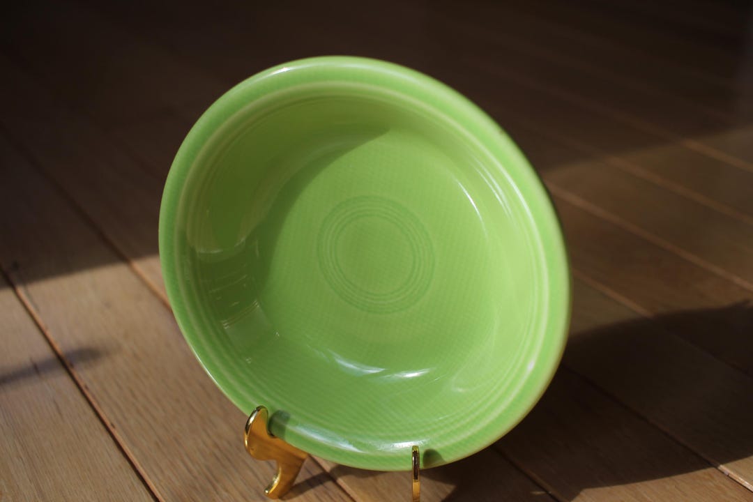Fiesta Fiestaware Chartreuse Green Fruit Bowl / Berry Bowl Brand New ...