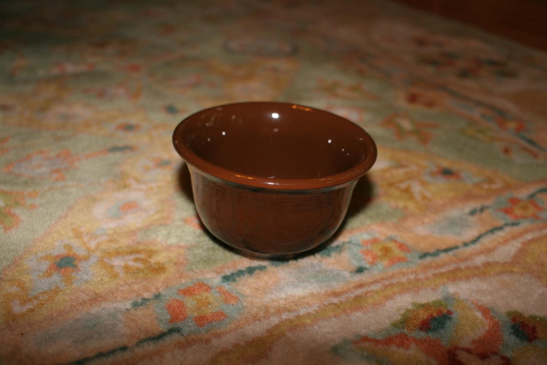 Fiesta Fiestaware Chocolate Brown Bouillon Bowl: Brand New Old Stock - Etsy