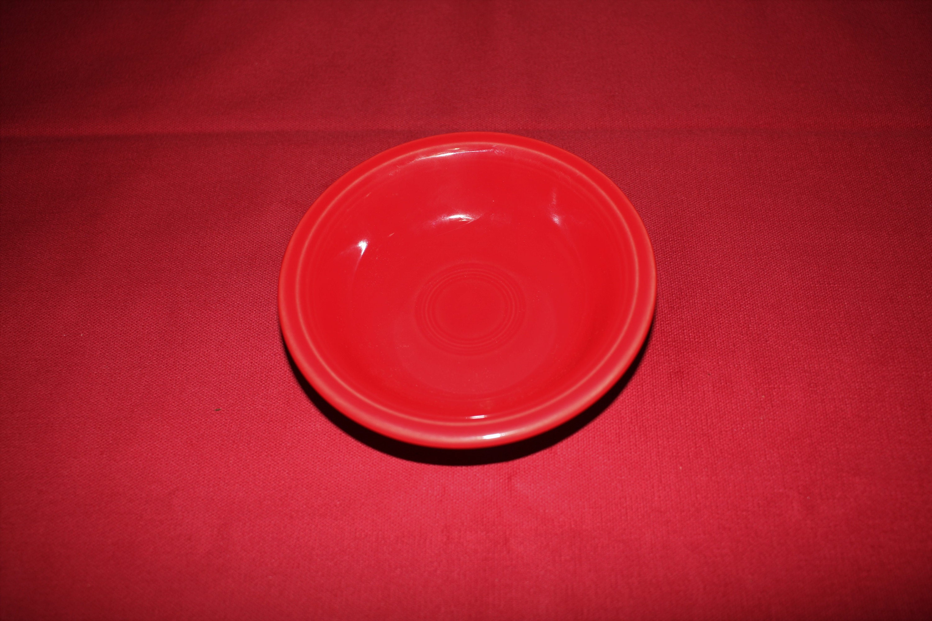 Fiesta Fiestaware Scarlet Red Fruit / Berry Bowl Brand New Old Stock ...