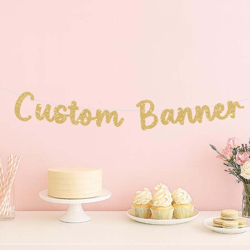 Custom Made Name Banner - Etsy