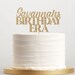 Personalized Eras Cake Topper, Birthday Era Cake Topper, Singer Themed ...