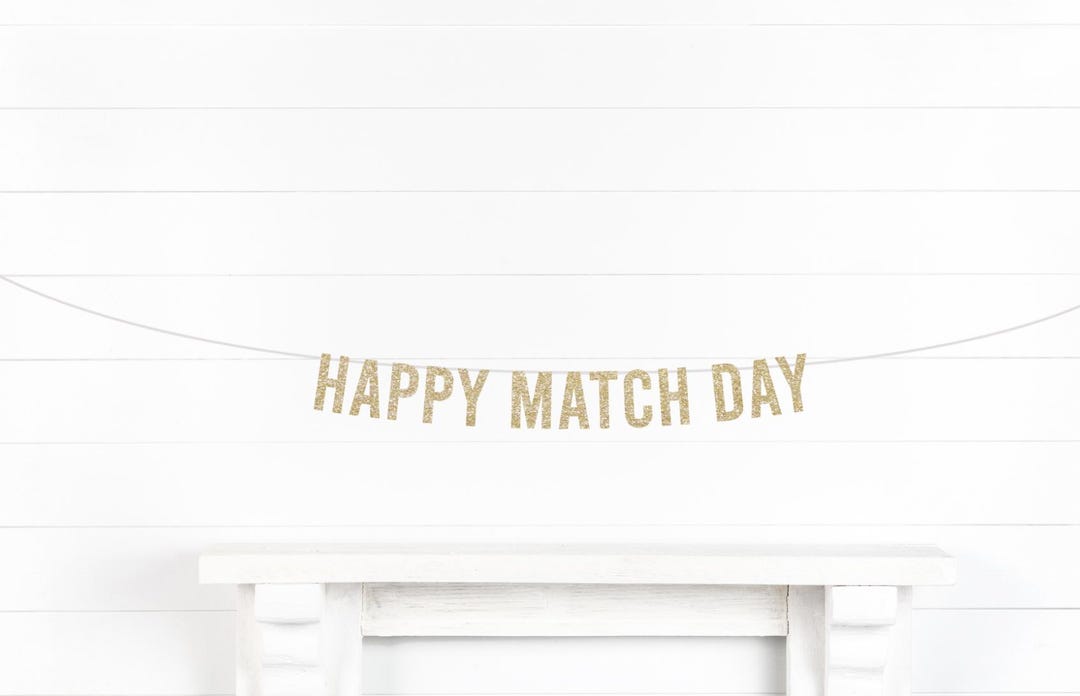 Match Day Banner, Happy Match Day, Residency Match Celebration, Match ...