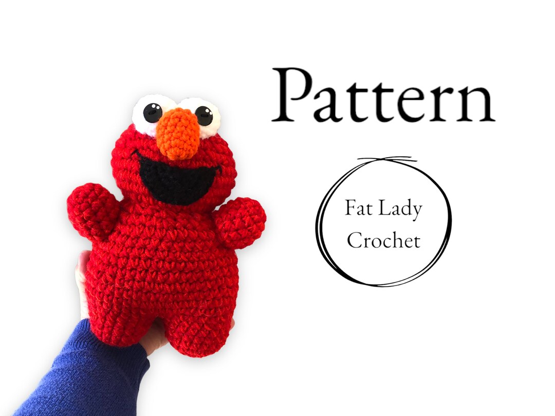 PATTERN: Crochet Elmo PDF - Etsy
