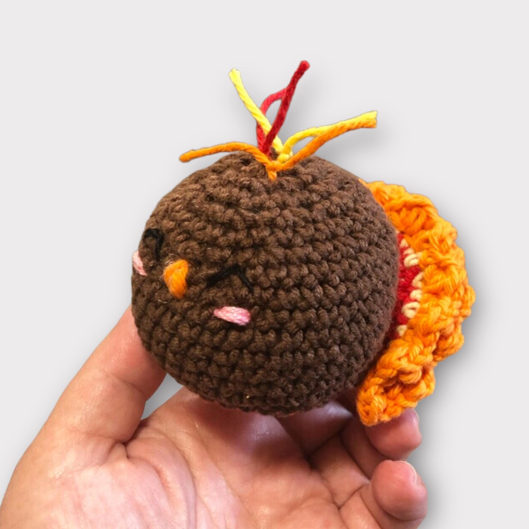 Crochet Tiny Turkey Pattern: PDF Digital Download - Etsy