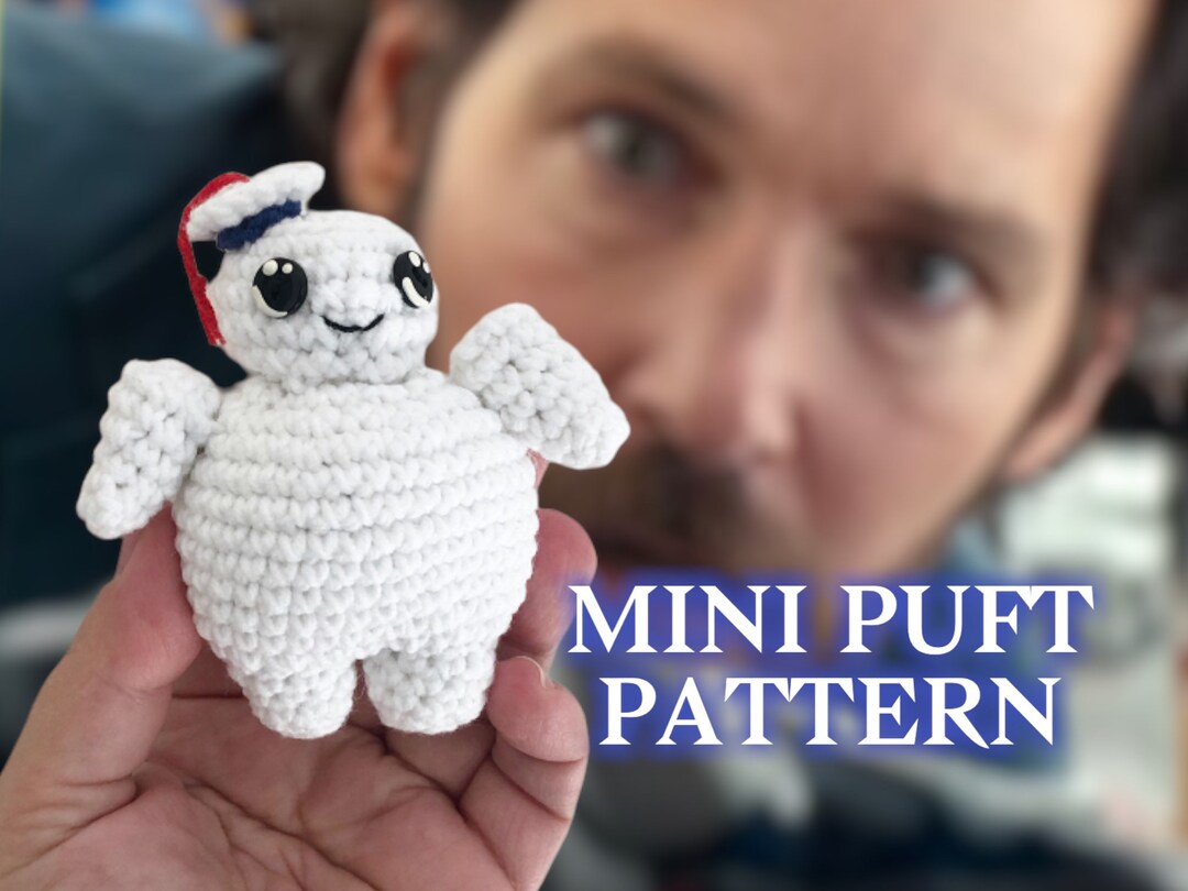 Ghostbusters Mini Puft Marshmallow Man Crochet Pattern PDF - Etsy Singapore