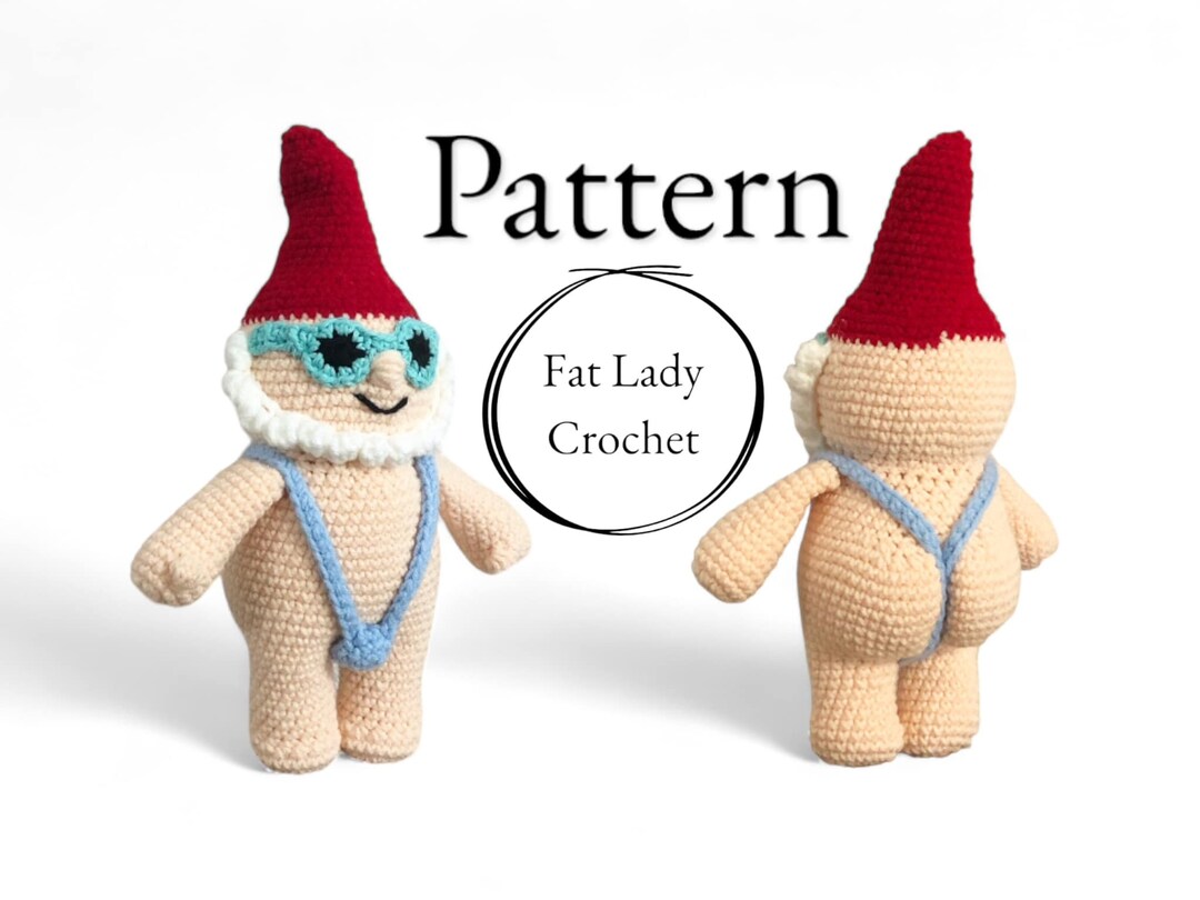 Crochet Pattern: Mankini Gnome Funny Amigurumi PDF - Etsy UK
