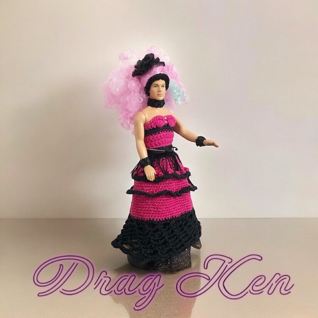 Beautiful Drag Ken Doll - Etsy
