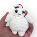 Ghostbusters Pattern Pack (2 Patterns): Crochet Ghostbusters Stay Puft ...