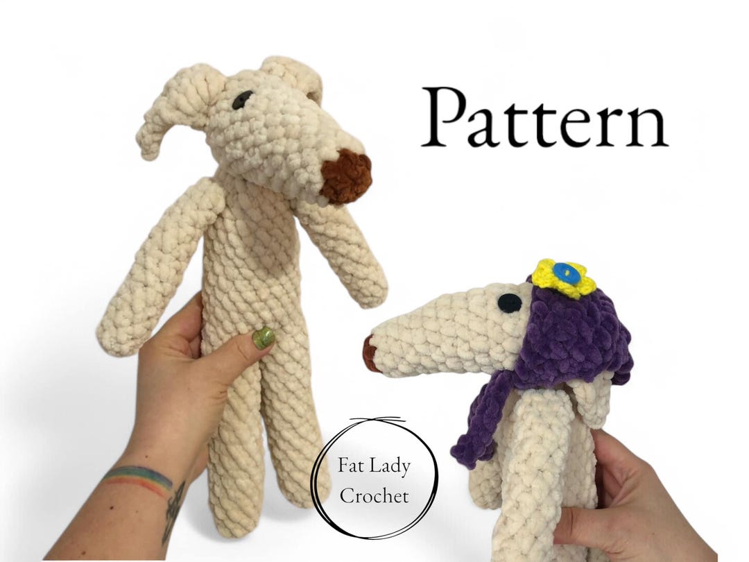 PATTERN: Crochet Blanket Borzoi, With Beautiful Babushka - Etsy
