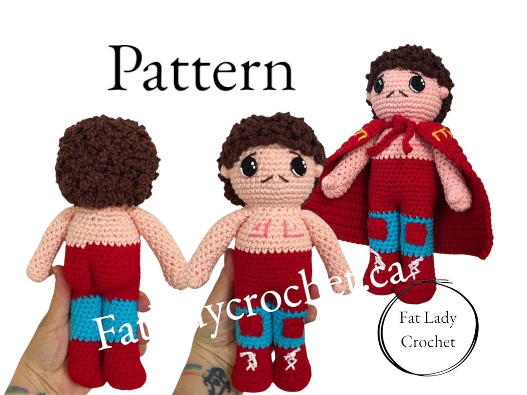 Nacho Libre Crochet Pattern - Etsy