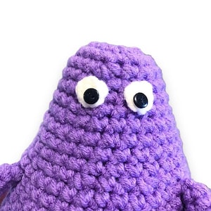 Grimace Crochet Pattern – Mcdonald's Character Amigurumi + Bonus Mets ...