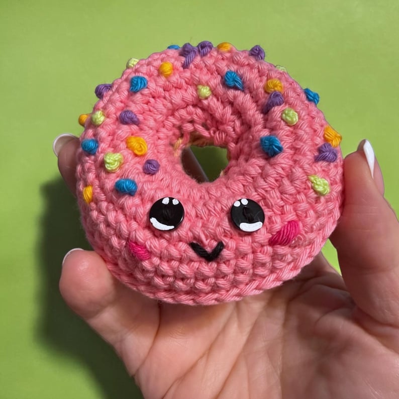 Darlin’ Donut Crochet Pattern - Etsy Canada